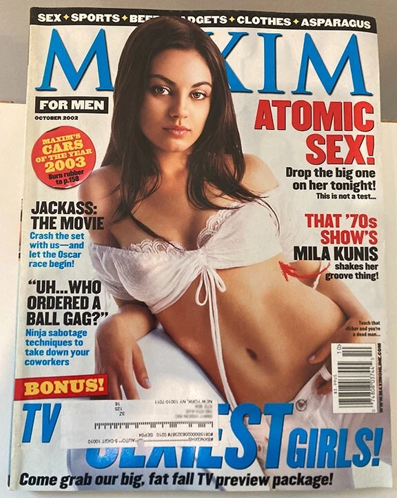 Mila Kunis Maxim 2022