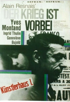 Original vintage poster THE WAR IS OVER FILM 1966 SPANISH CIVIL WAR | eBay