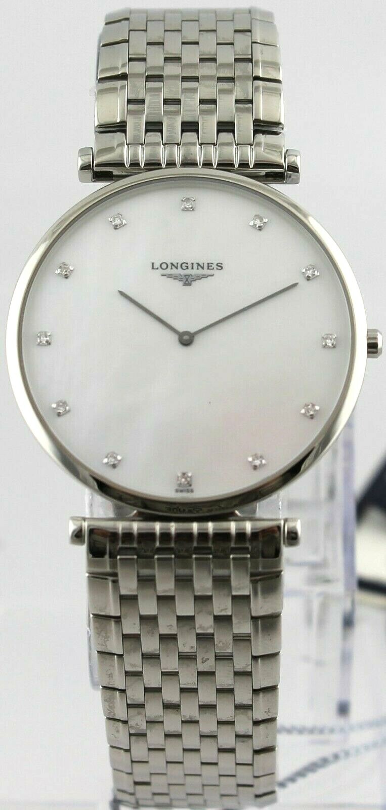 Longines+La+Grande+Classique+de+Longines+White+Mother+of+Pearl+Men%27s ...