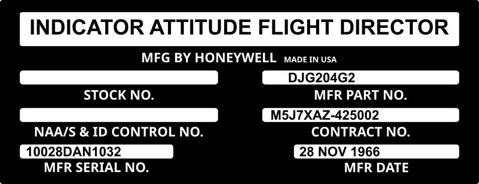 Replica Apollo FDAI Attitude Indicator-Full size | eBay