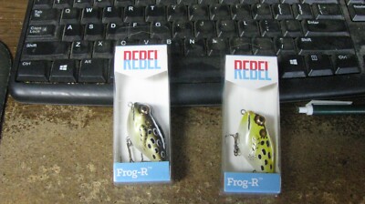 Rebel topwater, "Frog-R", 2 ct, 2 colors, free shipping | eBay