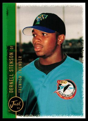 1999 Just Minors Dernell Stenson Trenton Thunder #42 | eBay