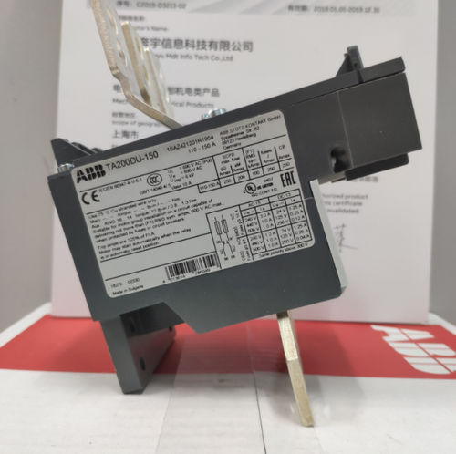 ABB TA200DU Series (TA200DU-110,135,150,175,200) Thermal Overload Relay ...