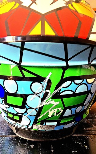 MARC MARQUEZ Autographed Helmet Signed In Austin 2025. Soon To Be 9 ...