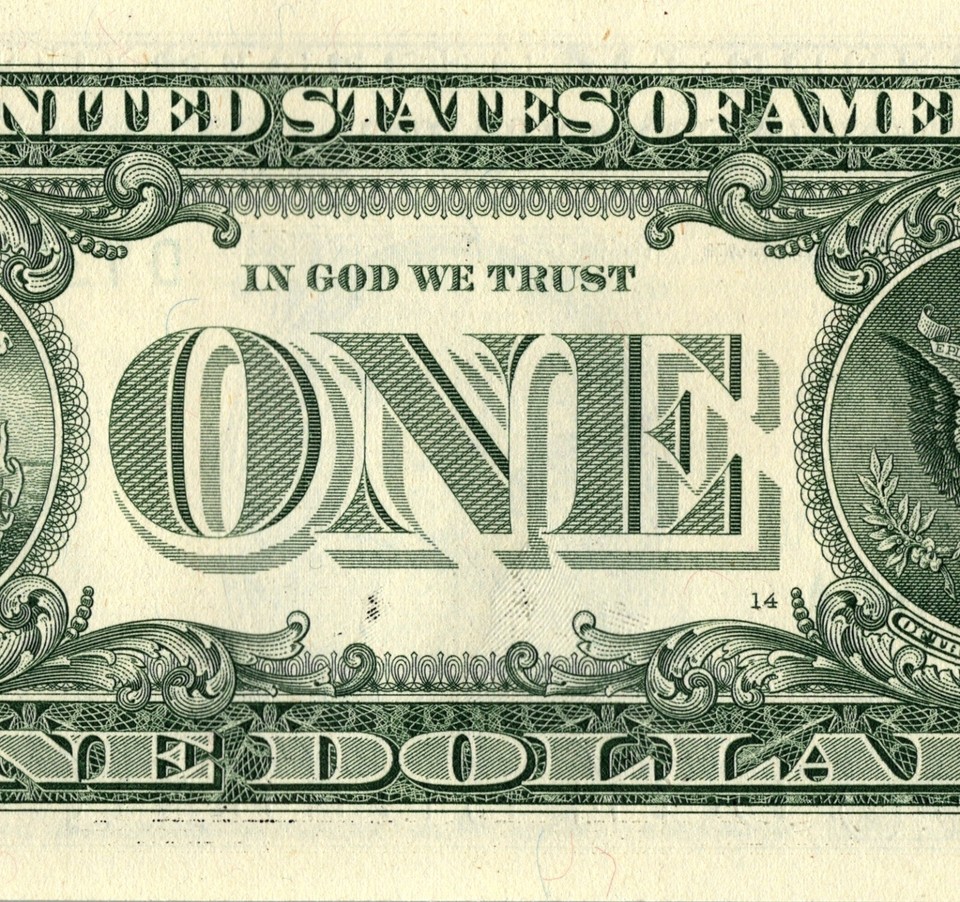Four Digit Ladder Fancy Serial Number One Dollar Bill D73758901A | eBay