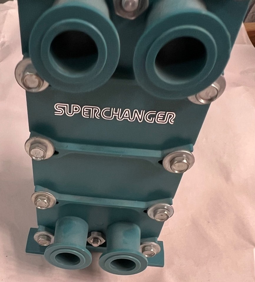 MODEL SIZE - Tranter Superchanger Plate Heat Exchanger - Free Shipping ...