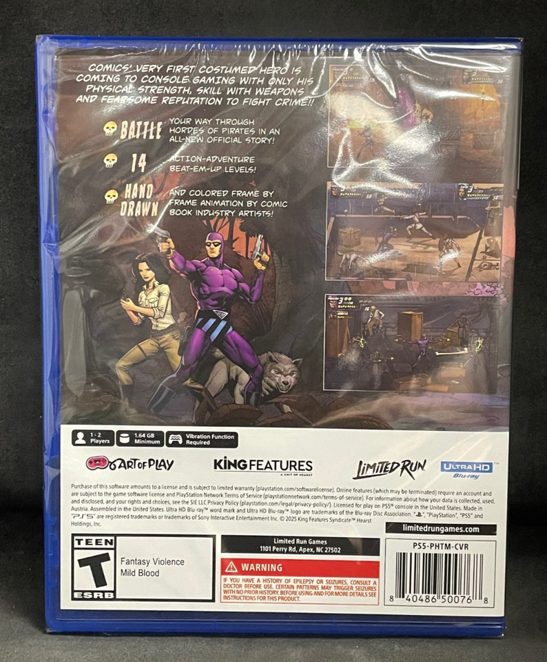 The Phantom (Limited Run) (PS5 / Playstation 5) BRAND NEW | eBay