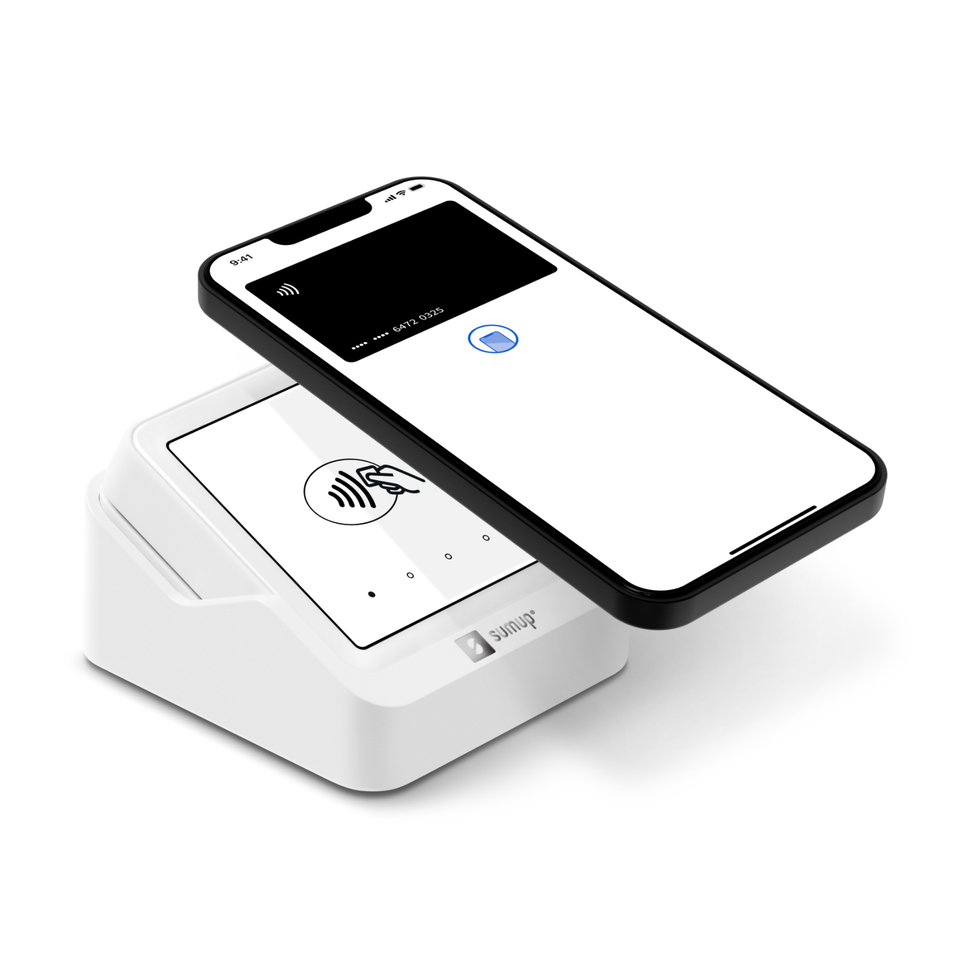 SumUp Solo Credit Card Payment Reader with SIM Card & Unlimited Mobile ...
