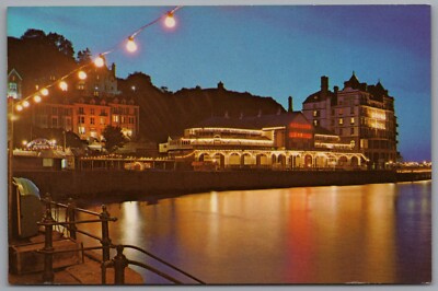 LLANDUDNO The Pavilion Illuminations Conwy Wales Postcard | eBay UK