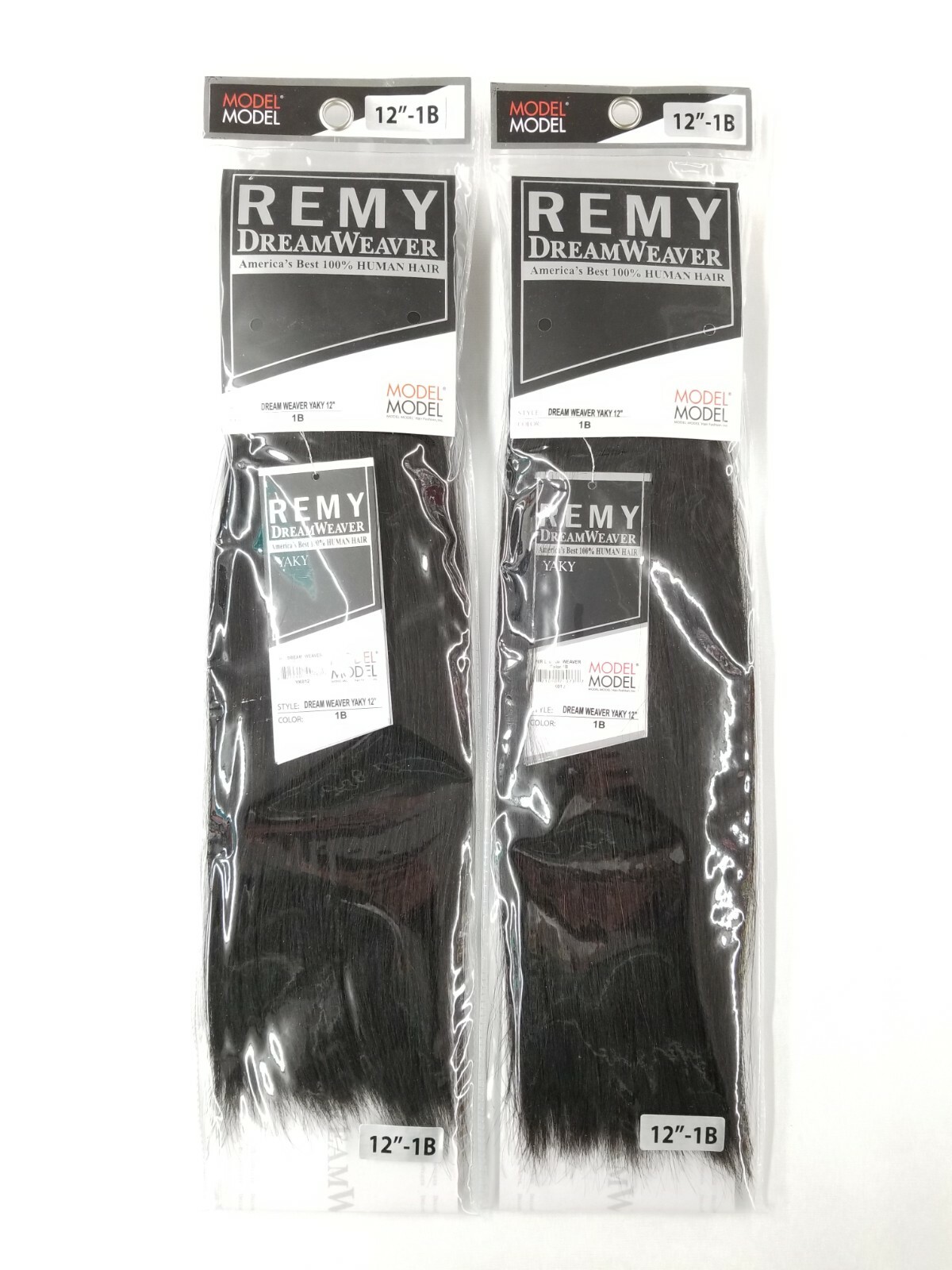 2 Packs ModelModel Remy Dreamweaver 100% Human Hair Extension 12"~Off ...