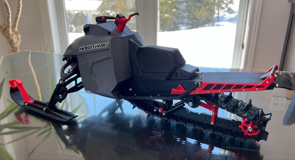 Radio control RC brushless snowmobile ski-doo 1/6 RTR | eBay