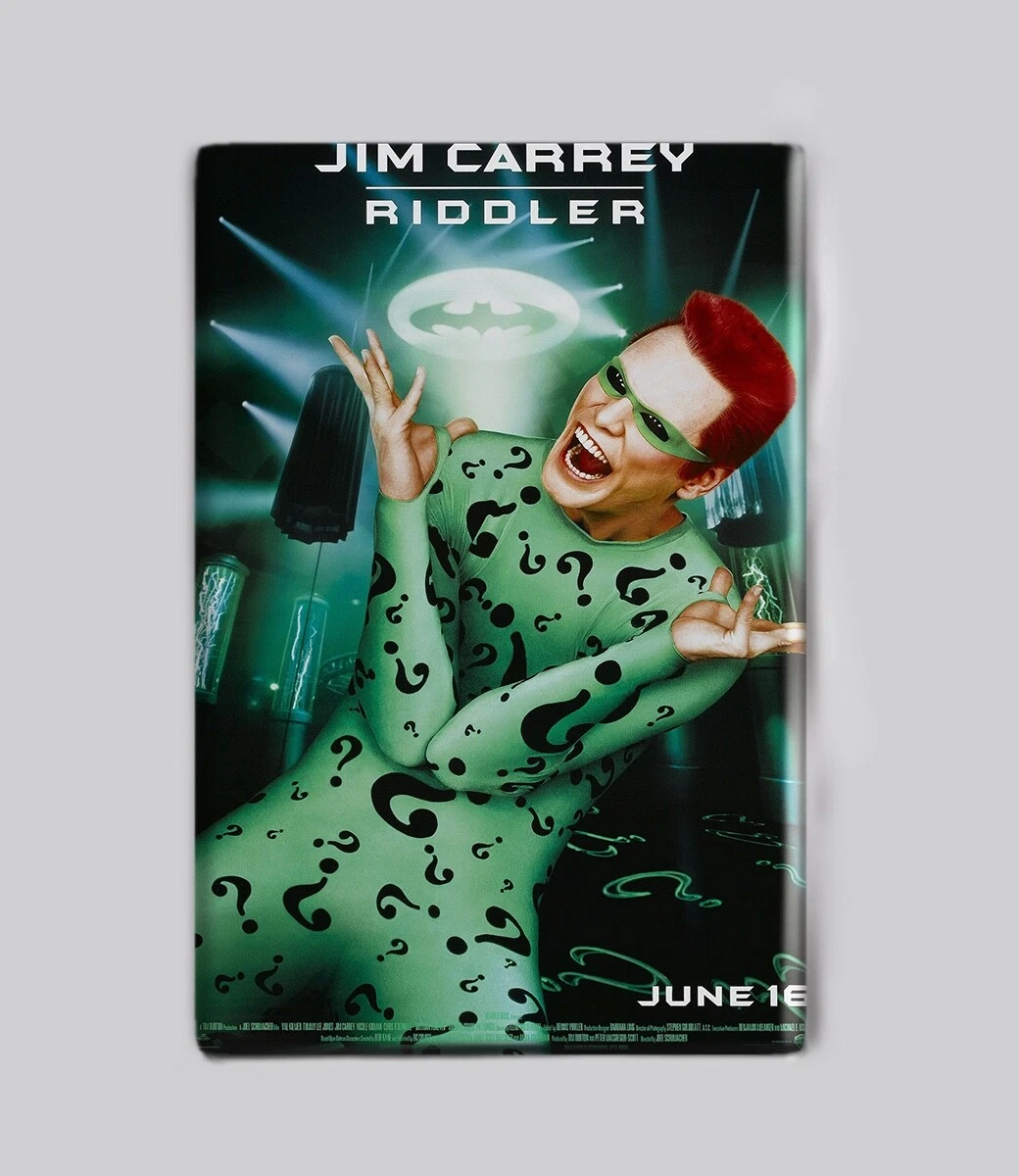 Jim Carrey As The Riddler In Batman 3