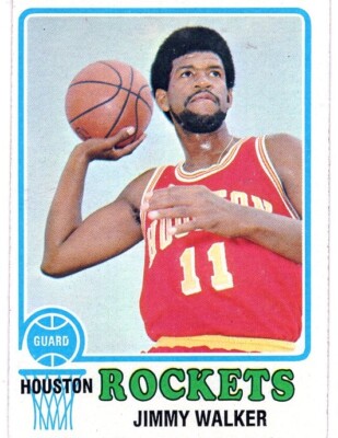 Jimmy Walker 1973-74 Topps Basketball Houston Rockets #61 Card Nmt ...