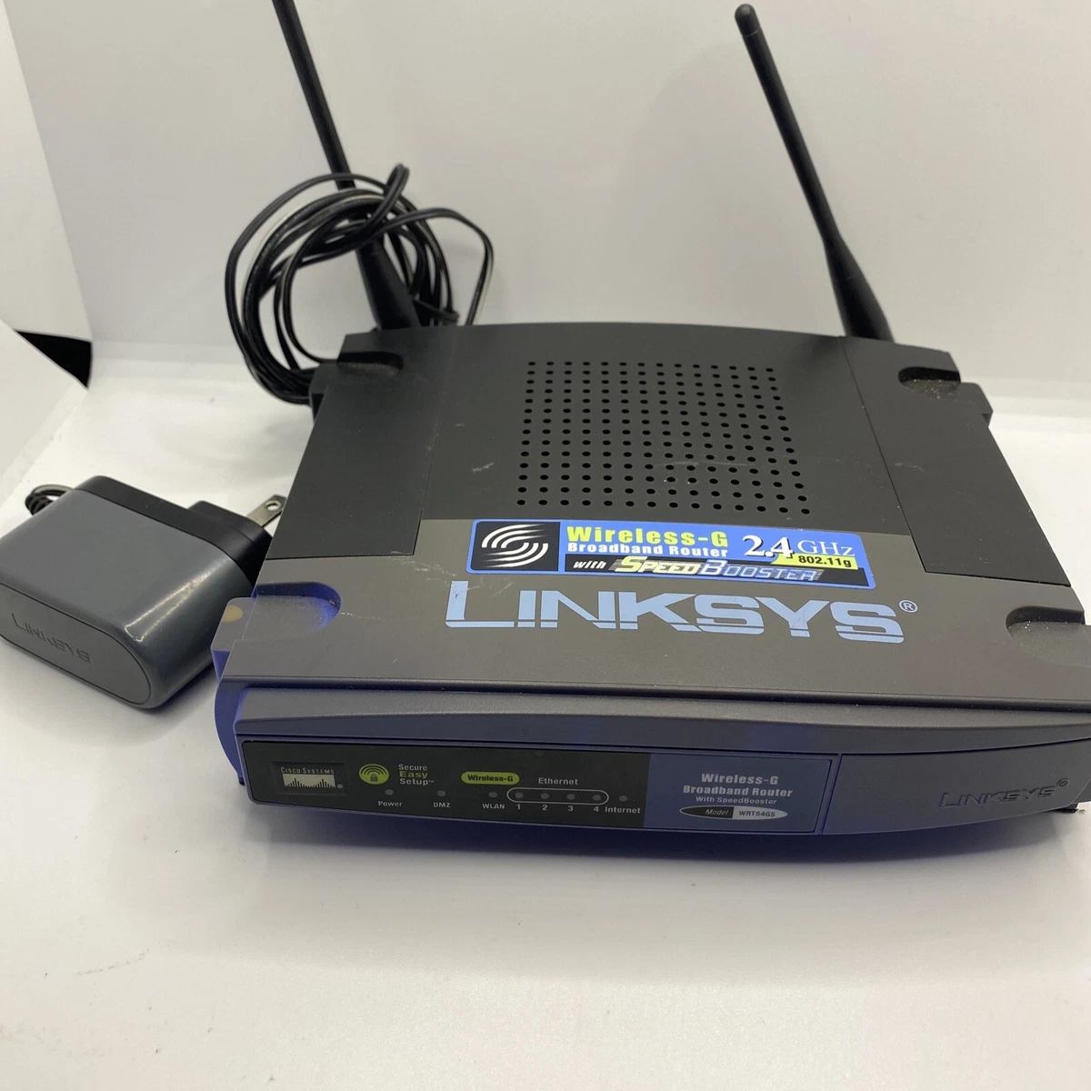 Linksys Wireless G Router With Speedbooster