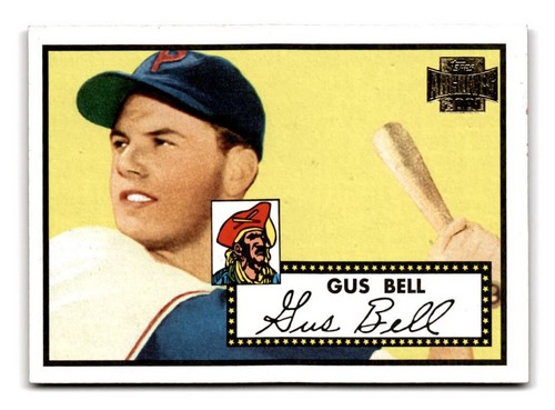 2001 Topps Archives #87 Gus Bell Reprint 1952 #170 | eBay