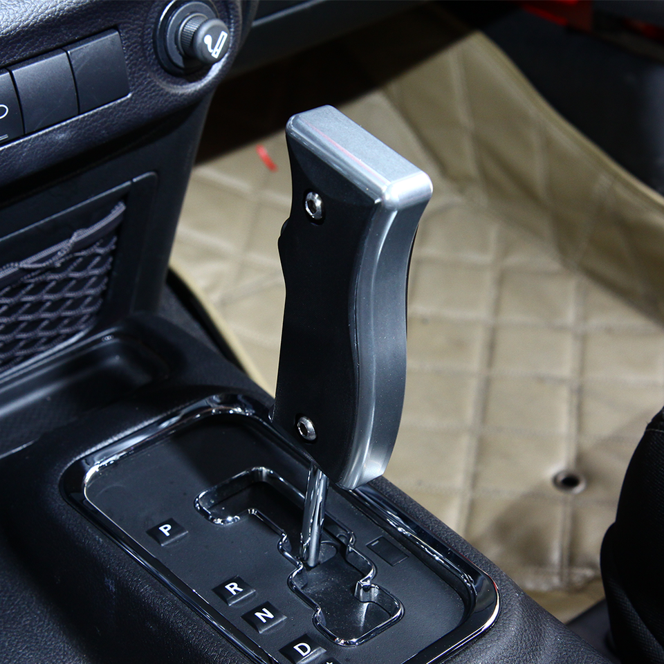 Car Slotted Pistol Grip Handle Manual Gear Shift Knob Shifter for ...