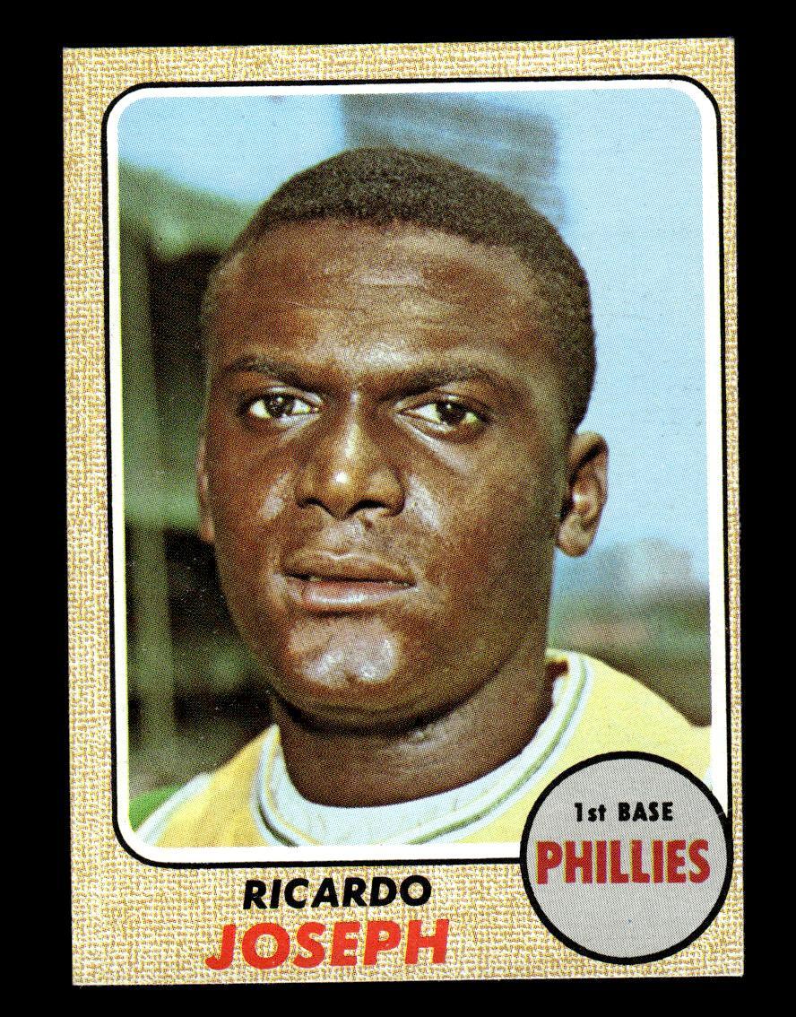 1968 Topps #434 Ricardo Joseph Philadelphia Phillies Rookie | eBay