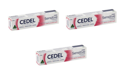 3x Cedel Sensitive Toothpaste 110g | eBay