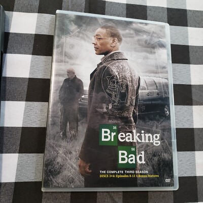 Breaking Bad: The Third Season (DVD, 2011, 2-Disc Set) Disc 3,4 Only ...