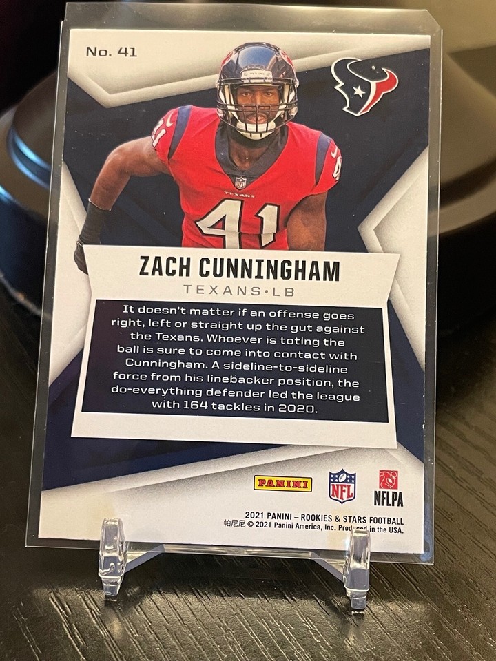 2021 Rookies and Stars Zach Cunningham #41 Purple Parallel Mint! | eBay