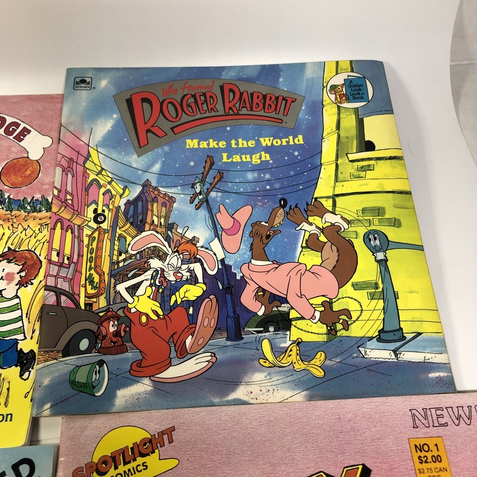 Henry and Mudge, Paula Danziger, Roger Rabbit, Mighty Mouse - Lot of 4 ...