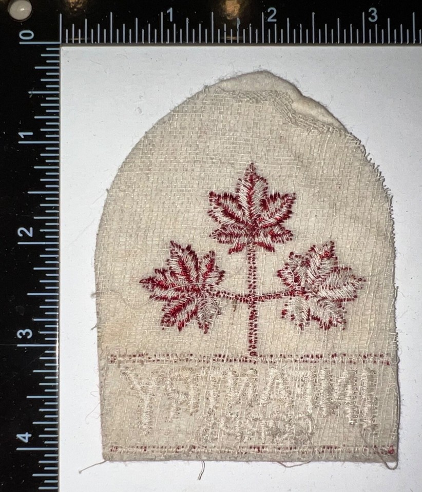 WWII Canadian Infantry Corps Cloth Patch Flash Formation Sign | eBay