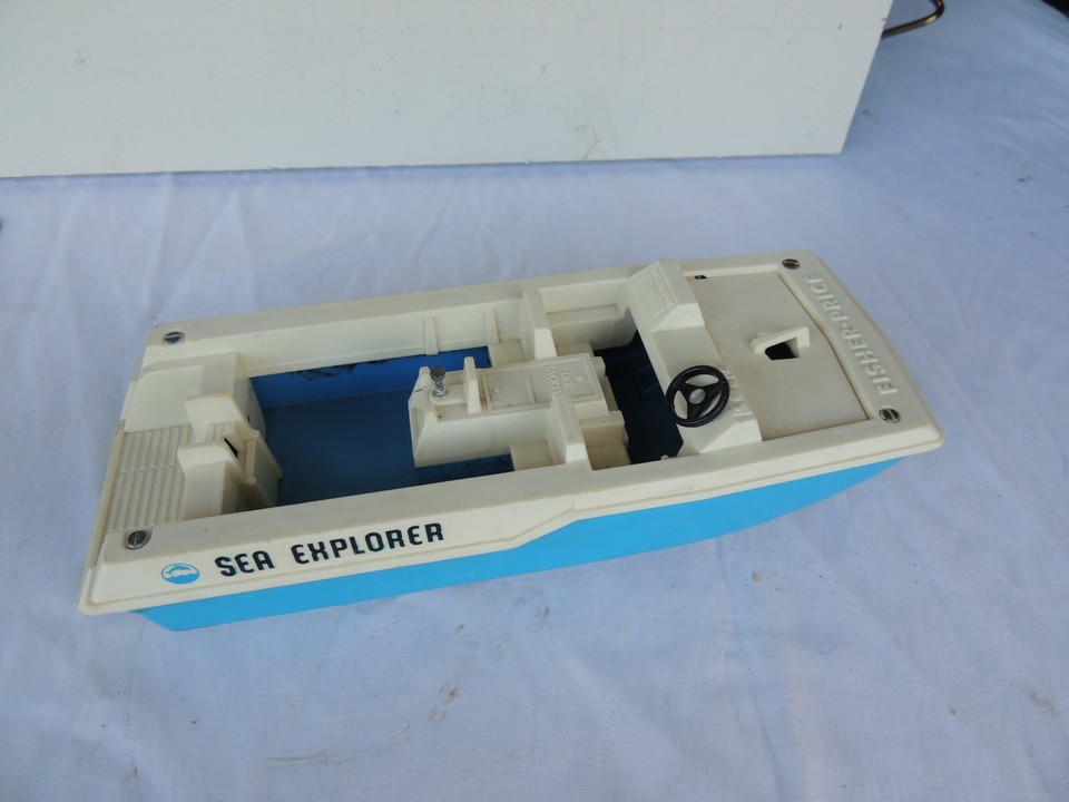 Vintage 1976 FISHER PRICE Adventure People SEA EXPLORER Boat #310 | eBay