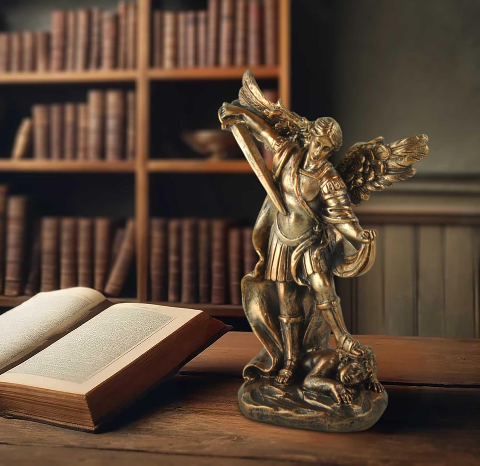St. Michael the Archangel Statue - Protector and Defender Figurine | eBay