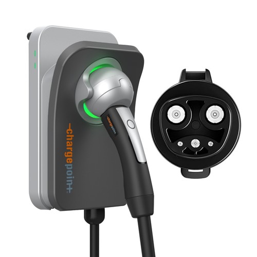 ChargePoint Flex Level 2 EV Charger, Hardwired EV Fast Charge Station ...