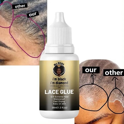 Ms.Rere Waterproof Lace Glue ! Extreme Hold , Easy On Skin!!🥰 | eBay