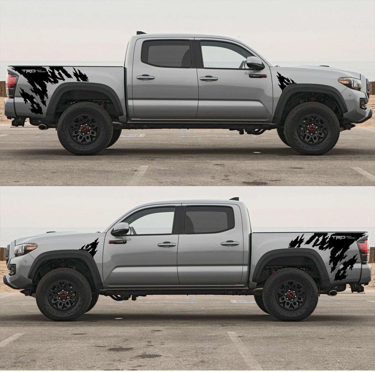 2016 - 20 Toyota Tacoma TRD OFF ROAD Side bed Vinyl Decals Stickers ...
