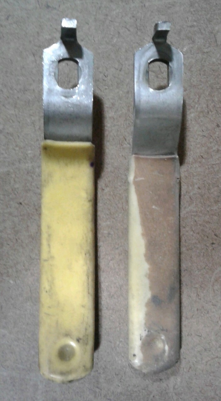 Lot of 2 - APOLLO Replacement Ball Valve Handles. 1/4"x 3/8" opening ...