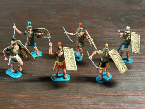 Timpo Romans Foot - Complete Set - Ancient Rome - Toy Soldiers - 1970s ...
