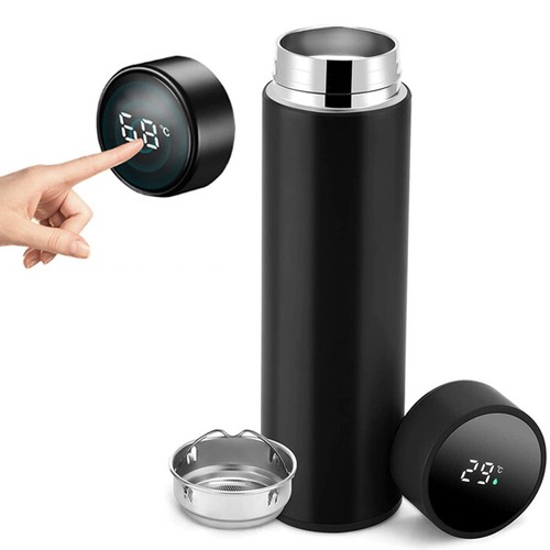 Bottiglia Borraccia Termica Termos Thermos da 500ml con Display led ...