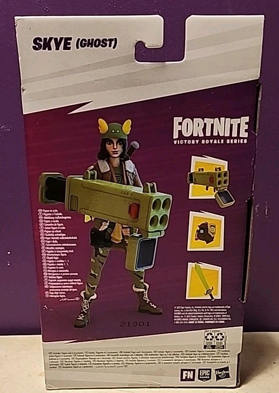 Fortnite Victory Royale Series Skye (Ghost) 6" Action Figure New in Box ...