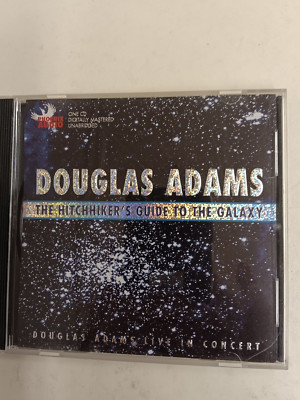 RARE OOP The Hitchhiker's Guide to the Galaxy: Douglas Adams Live in ...