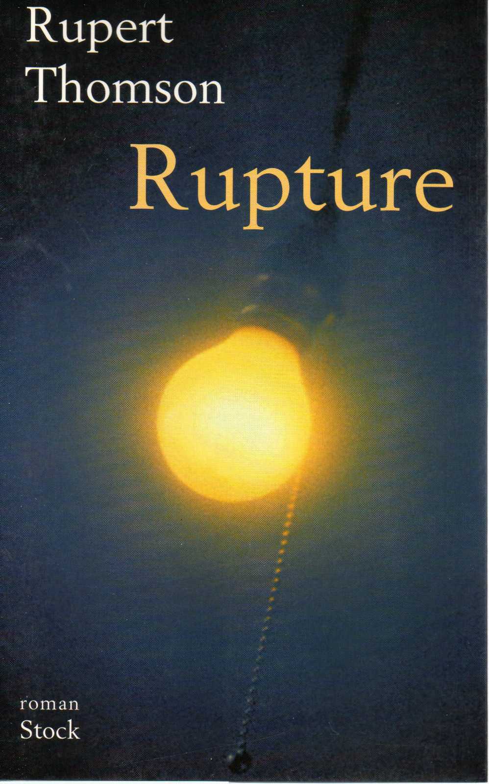 RUPTURE, par Rupert THOMSON, Editions STOCK | eBay