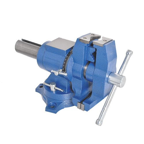 5" Heavy Duty Multipurpose Vise Bench Vise 360-Degree Rotation Clamp on ...
