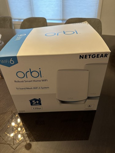 NETGEAR Orbi AX4200 Wireless-Wi-Fi 802.11ax 3-Ports Router - RBR750 And ...