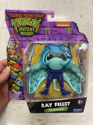 Teenage Mutant Ninja Turtles Mutant Mayhem RAY FILLET The Man-Ray TMNT ...
