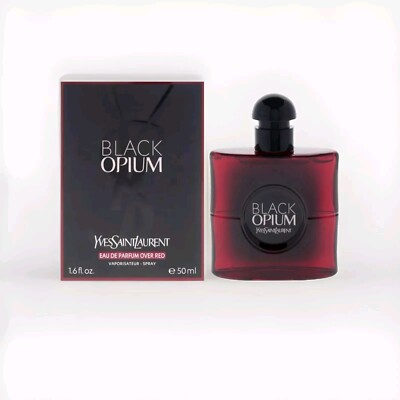Black Opium Over Red for Women - 1.6 oz EDP Spray Authentic Guarantee ...