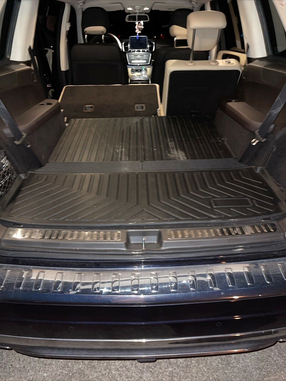 2013-2016 MERCEDES-BENZ GL 2017-2019 GLS X166 Trunk Floor Tray Liner ...