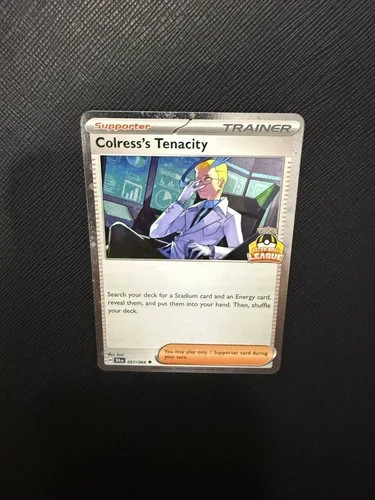 Pokemon Asia Exclusive Colress's Tenacity Ultra Ball Promo Stamped 057/ ...