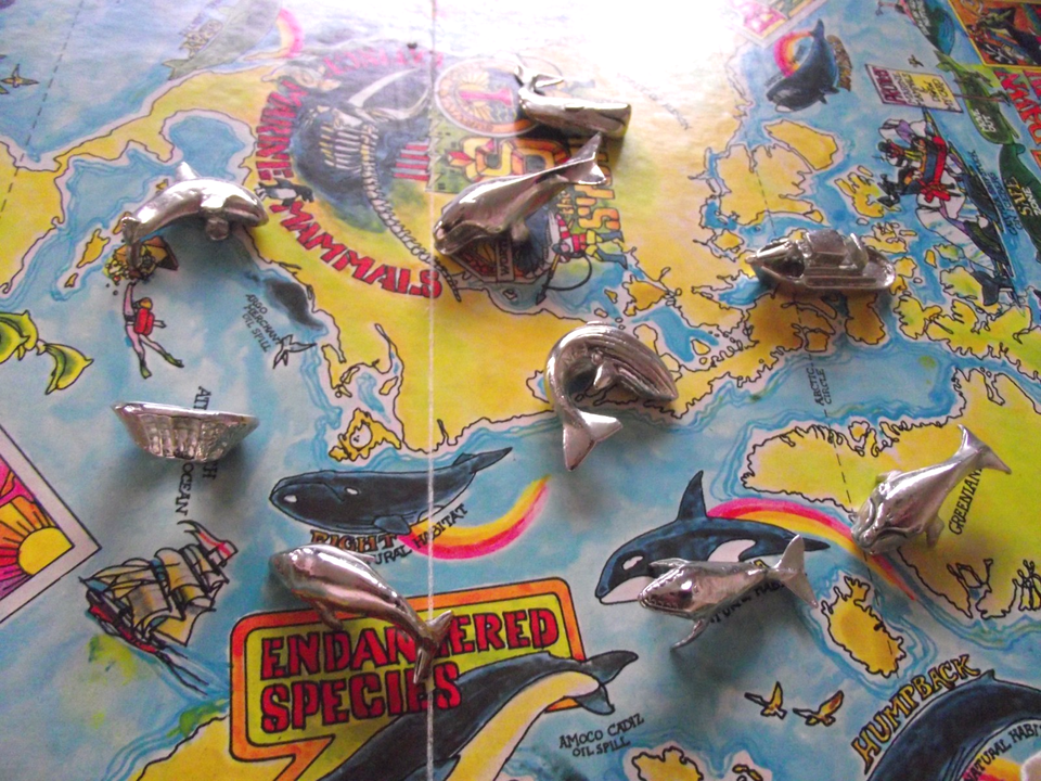 Vintage Save The Whales Board Game - 1978 - Animal Town Game Co ...