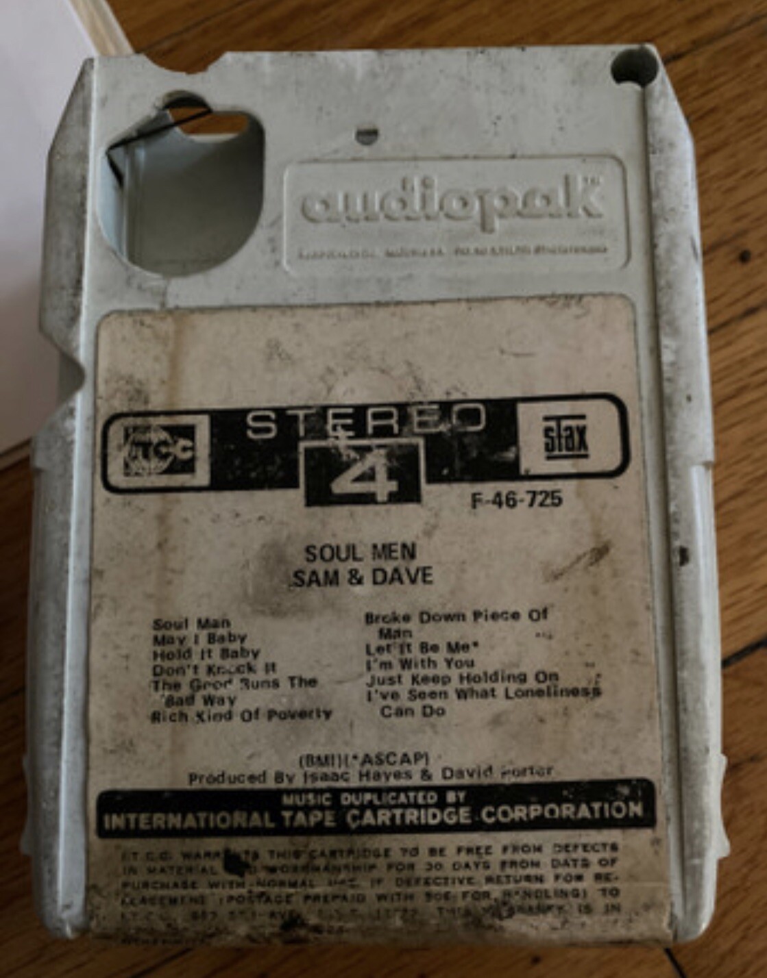 Sam & Dave Soul Men 4 Track Rare 4TRK Cartridge Cassette Tape (Soul ...