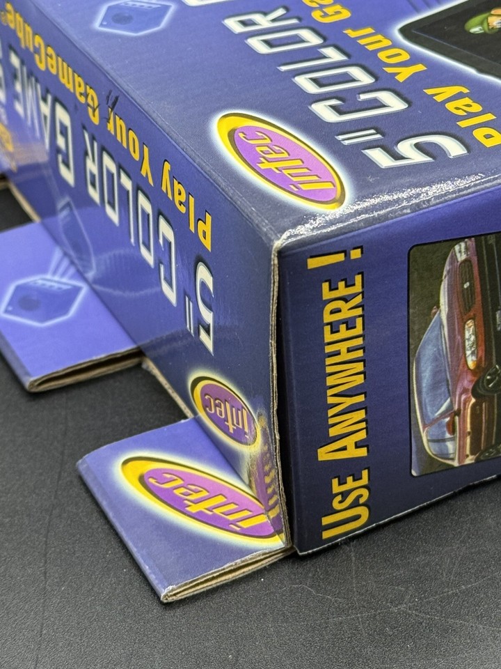 Intec Portable LCD 5" Screen Monitor For Nintendo GameCube Black In Box ...