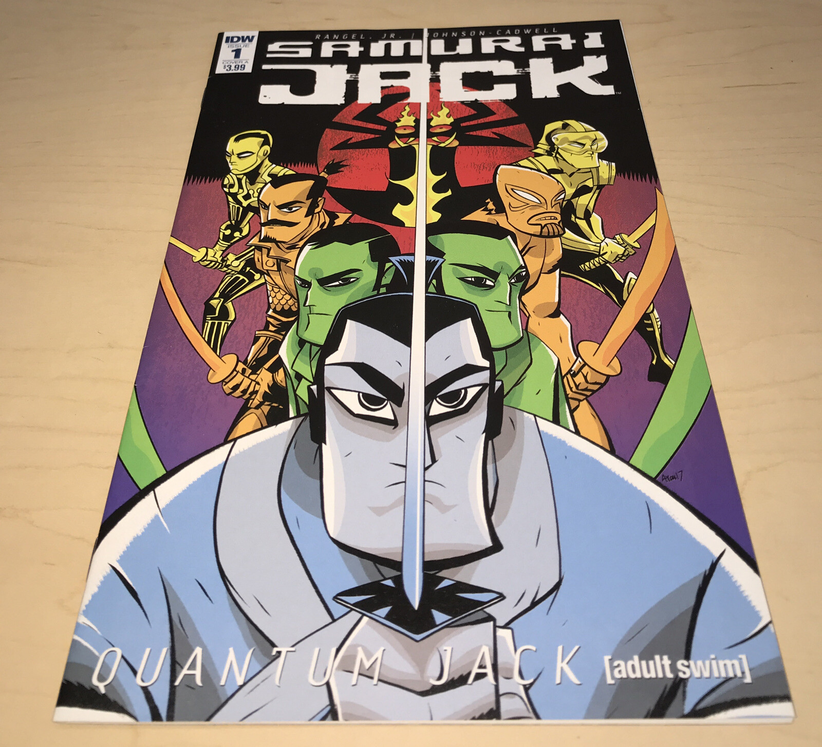 SAMURAI JACK #1 (9.6+) QUANTUM JACK/IDW COMICS CARTOON NETWORK | eBay