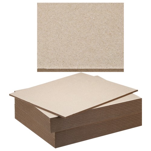 0.2"x12.5"x10" Book Board, 20 Pack Chipboard Sheets Book Binding Board ...
