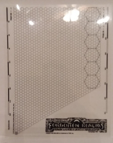 Advanced Dungeons & Dragons Transparent Hex Map Overlay Replacement for ...