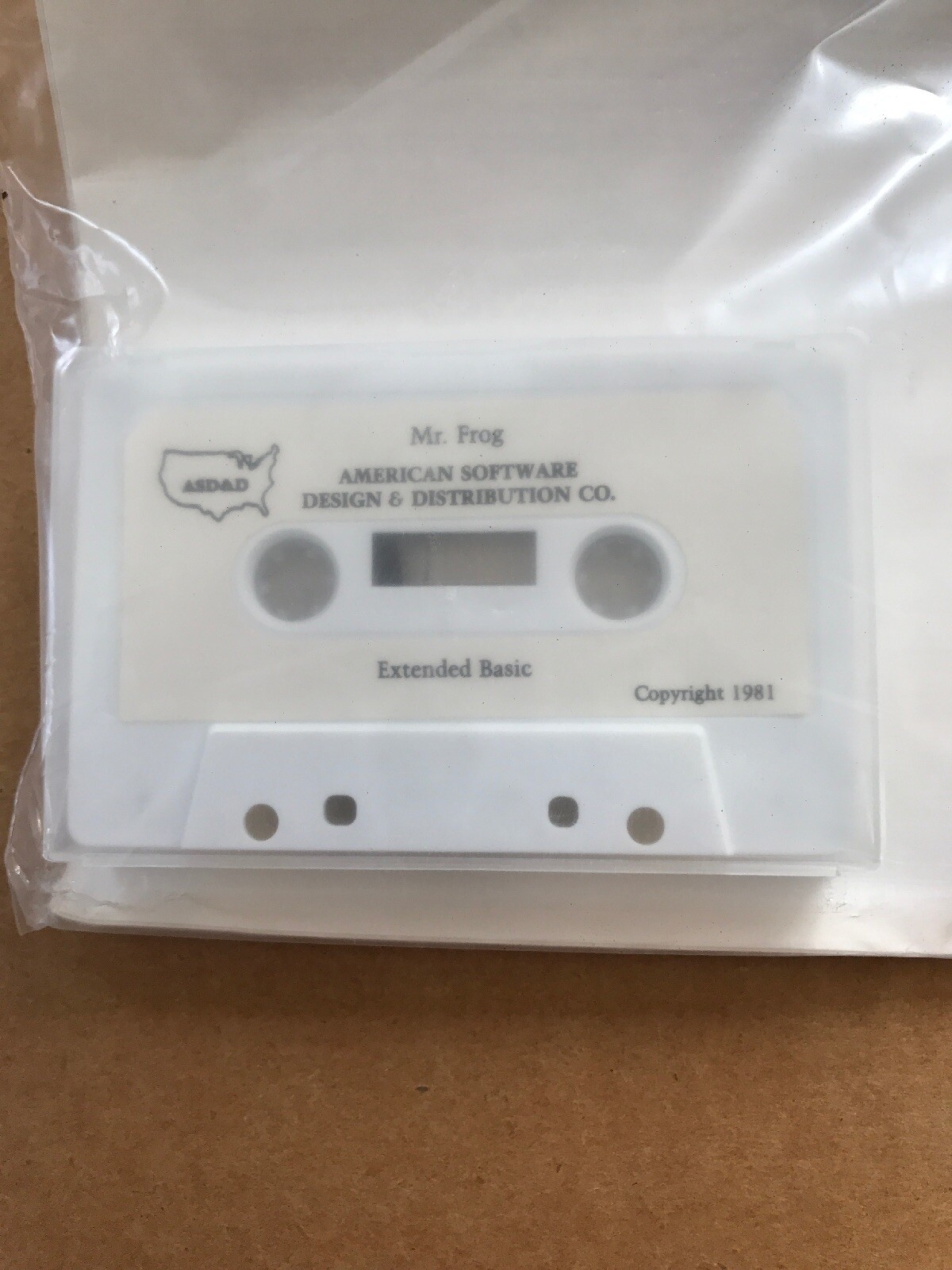 NOS NEW TEXAS INSTRUMENTS TI-99/4A Tape ASD&D American Software MR ...